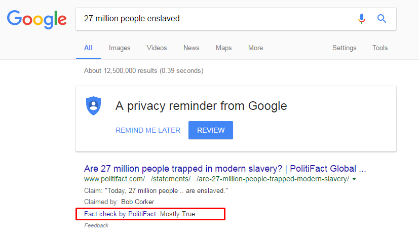 Fact Check - New feature from Google Search - SEOClerks