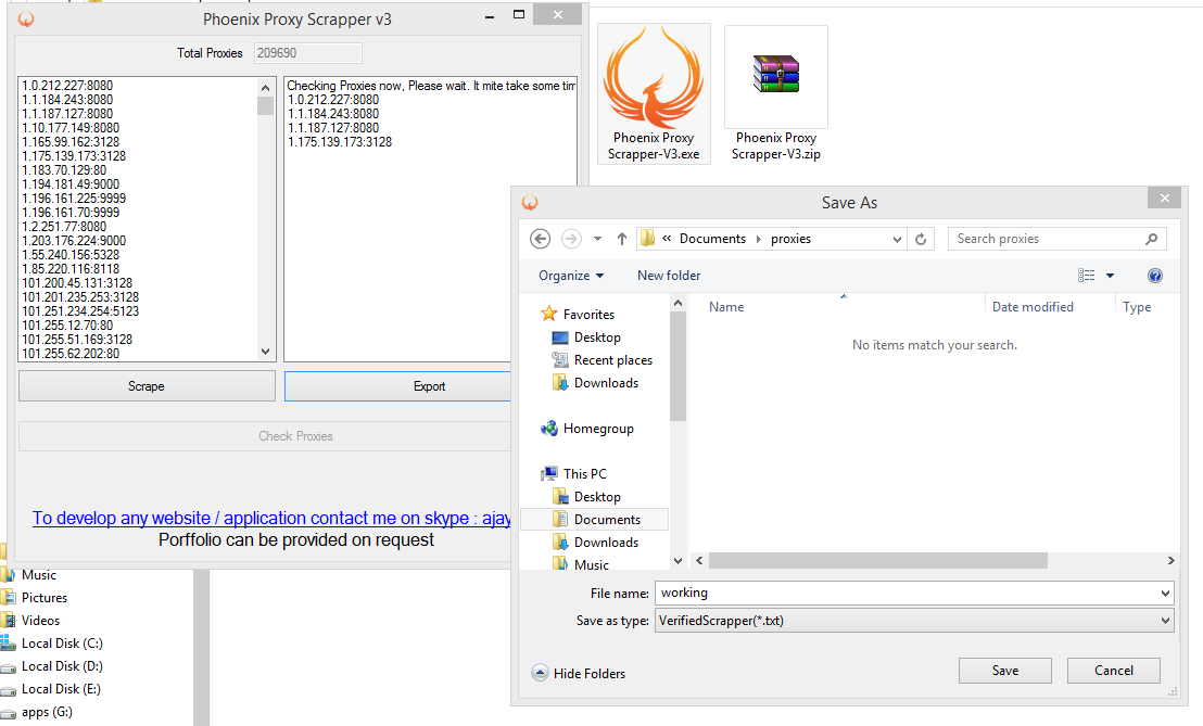 Phoenix Proxy Scraper with Checker 200K+ Proxies in seconds for $12 - SEOClerks