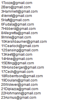 I Generate you Unique 5,000 Emails List + Names for $5 - SEOClerks