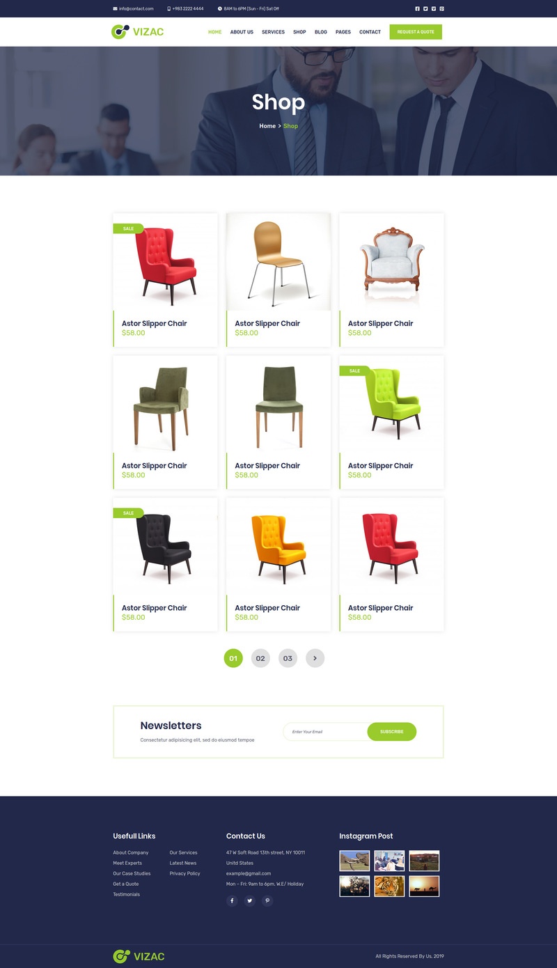 Ready-made template for business. for $5 - SEOClerks