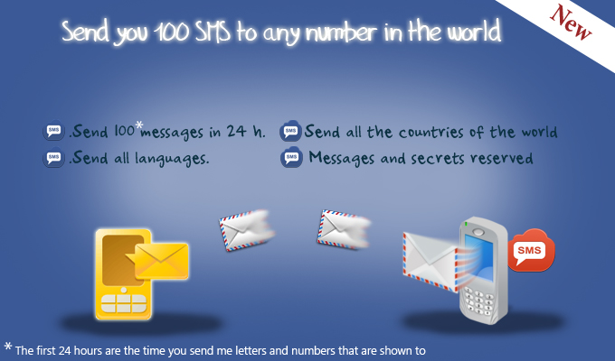 Send you 100 SMS to any number in the world for $6 - SEOClerks
