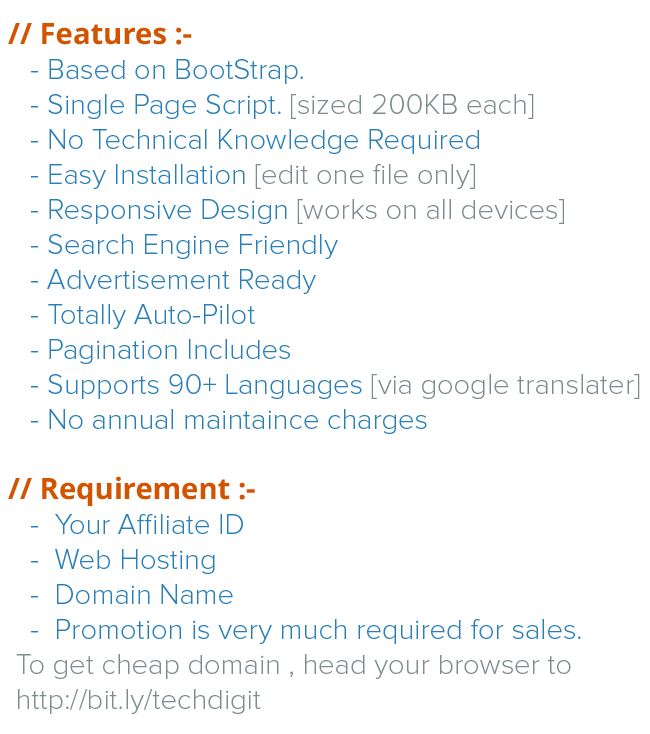 Collection of 3 Premium Affiliate Store SeoClerks, ListingDoc & CodeClerks, Earn 10+USD per Day ...