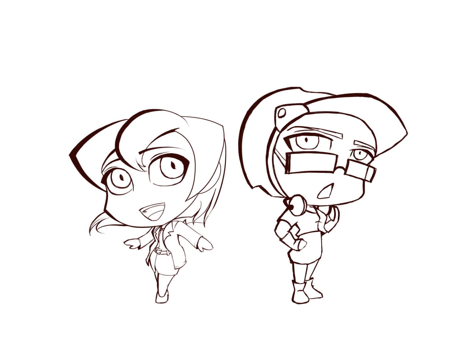 Draw a cute small character for $5 - SEOClerks