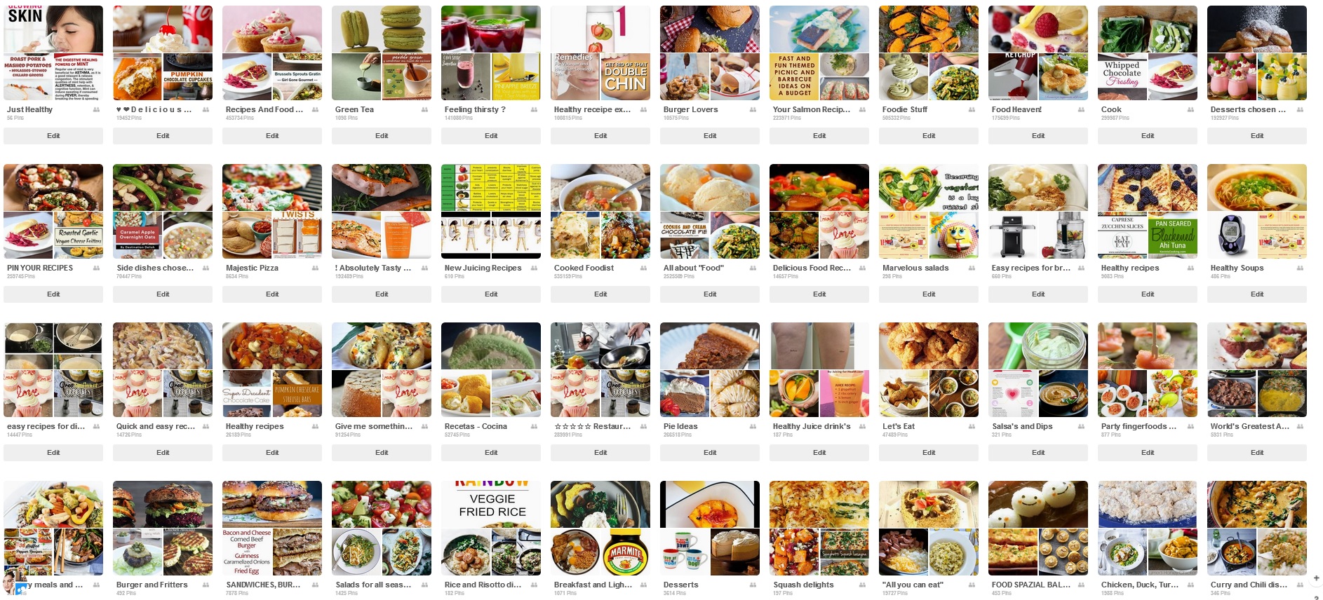 Pin Your Recipe Or Recipe Site To 25 BIG Pinterest Recipe And Foodie ...