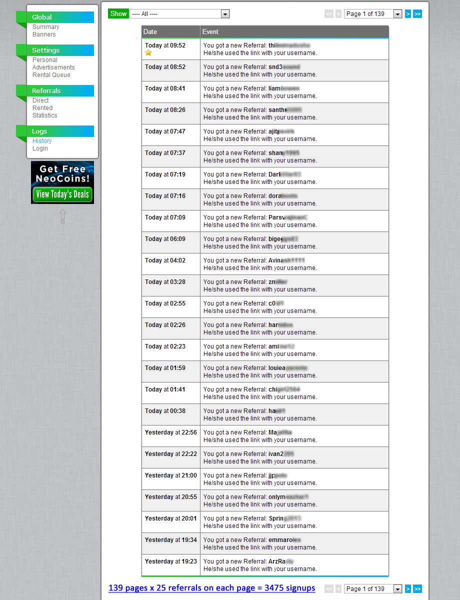 Get 50+ Direct referrals daily in neobux through 04 unique strategies ...