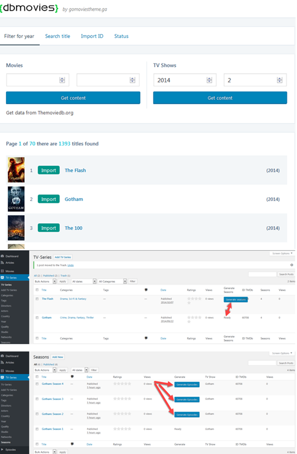 OFFICIEL Seller Make a Movie/TV SHOW streaming Website GoMovies PsyPlay ...