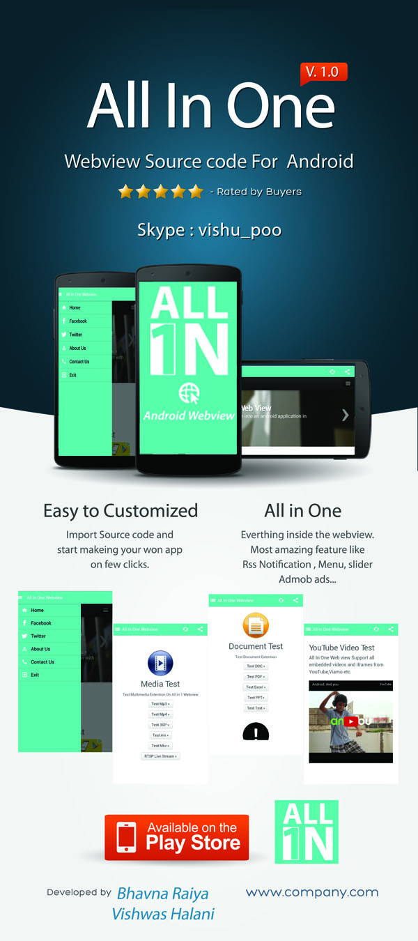 Android All In One Webview Source Code for $24 - SEOClerks
